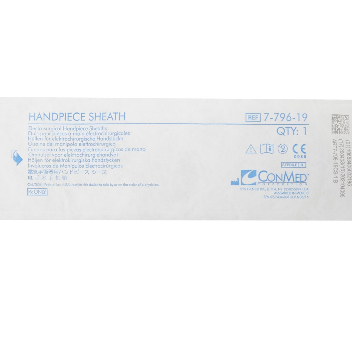 ConMed 7-796-19BX Hyfrecator Protective Sterile Sheaths Lot of 75 EXP ...