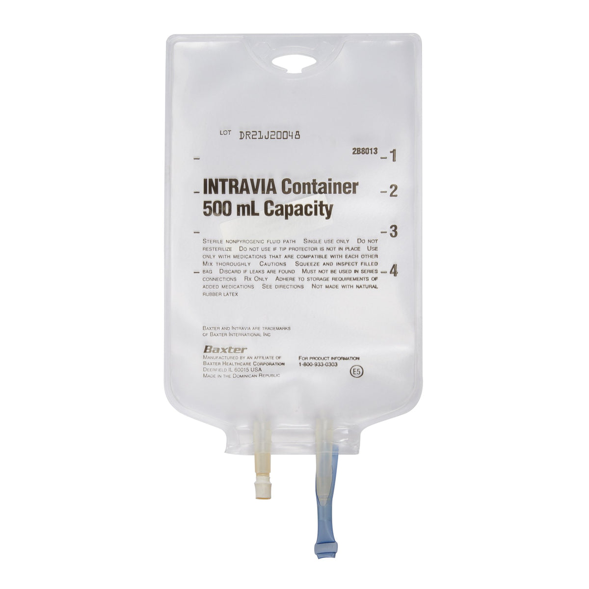 Medication Delivery Bag Intravia® 500 mL 2B8013 Case of 48 – Ma Deuce ...