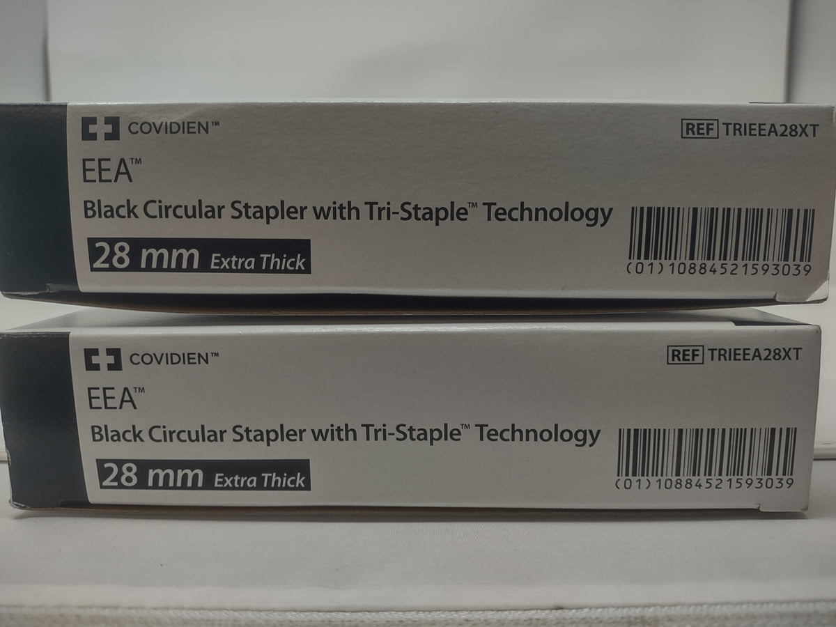 Lot of 2 Black Circular Stapler Tri-Staple Technology TRIEEA28XT Covid ...