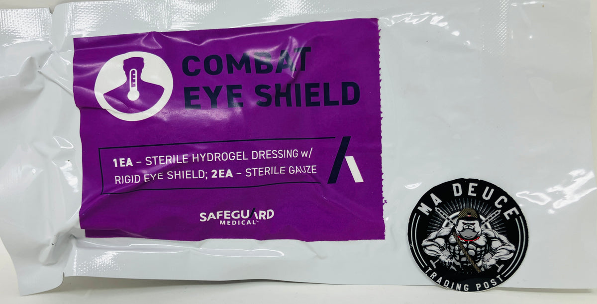 Safeguard Medical Rigid Combat Eye Shield LOT OF 2 TCCC IFAK EMT EMS S ...
