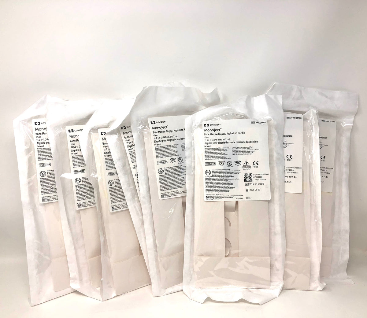 Bone Marrow Biopsy/ Aspiration Needle J-Type 11G x 4" Monoject™ Lot of ...