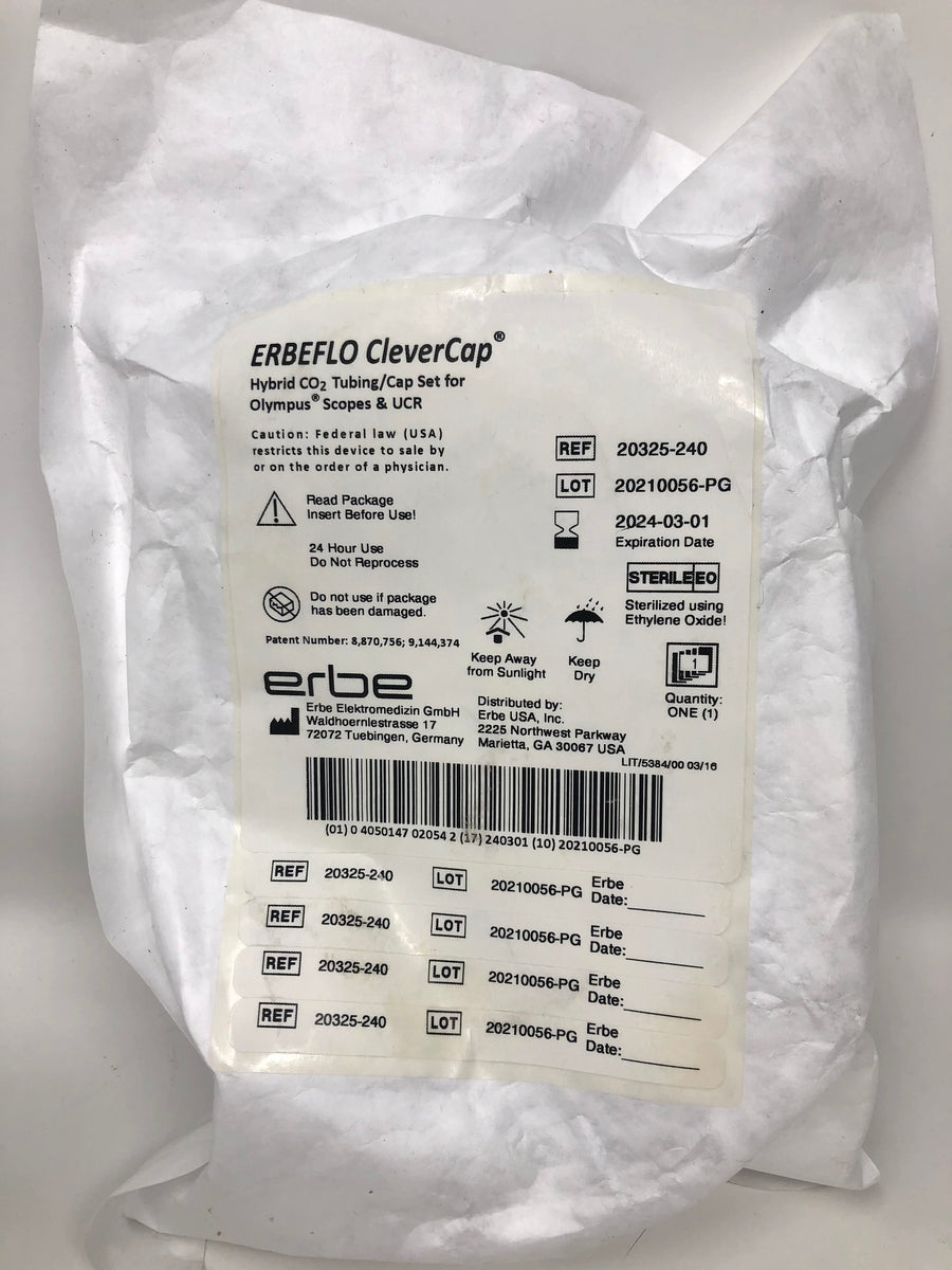 ERBEFLO CleverCap® CO₂ Hybrid Tubing Sets 20325-240 Lot of 6 – Ma Deuce ...