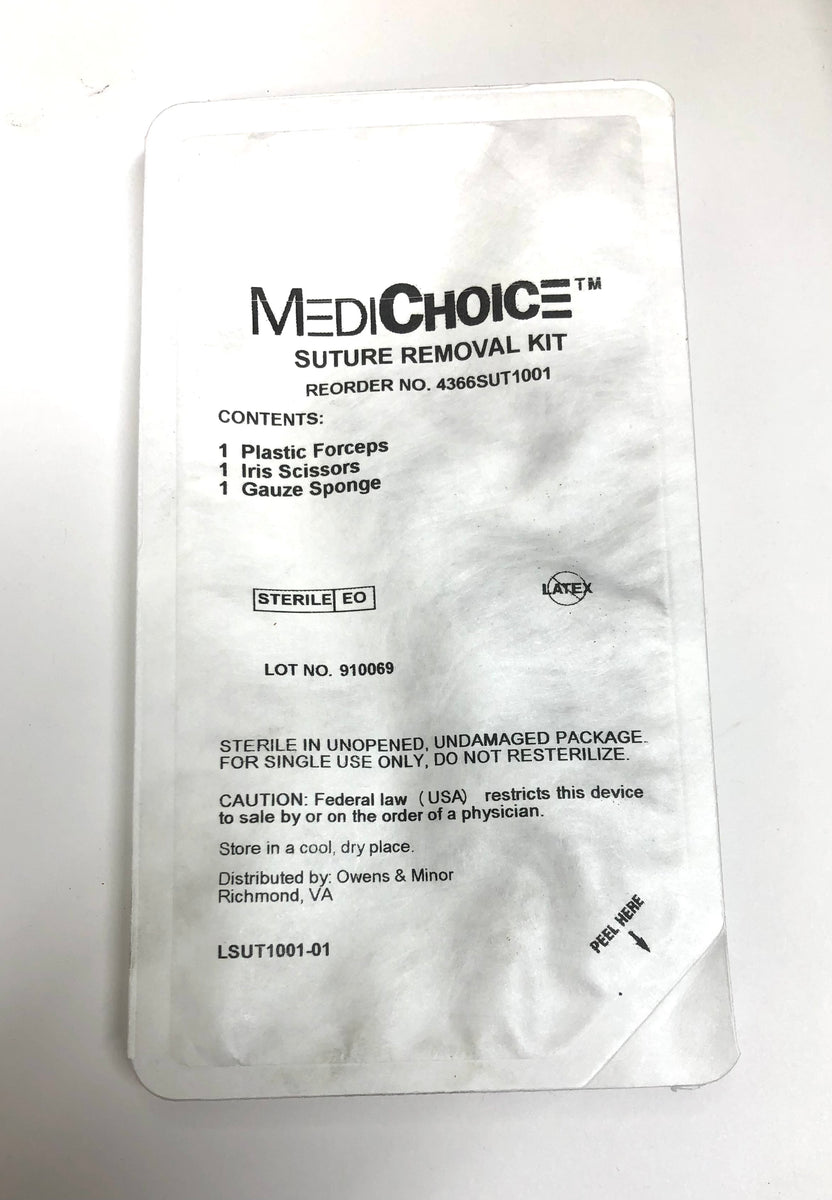 Suture Removal Kit By MediChoice Case of 50 – Ma Deuce Trading Post