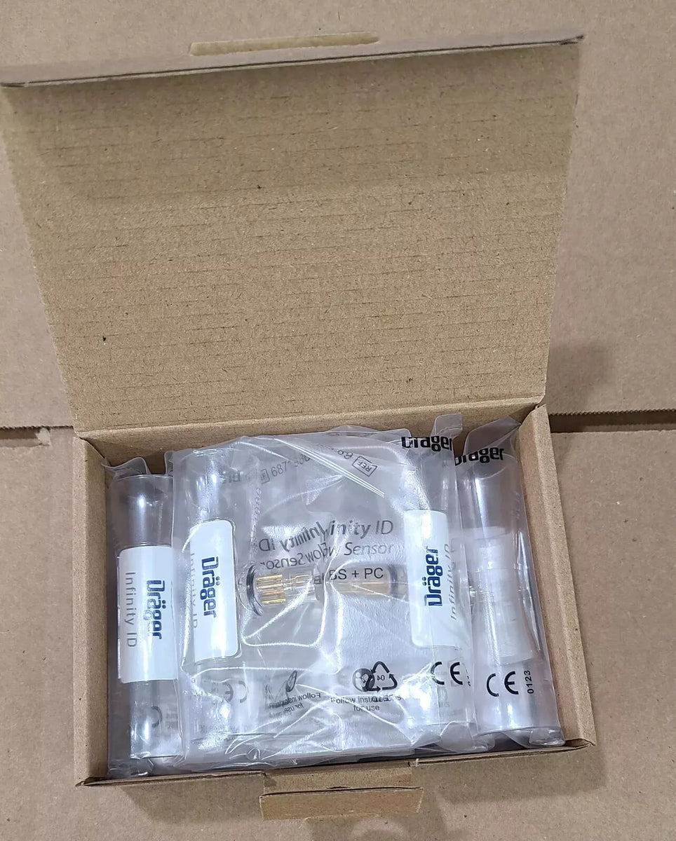 Drager Infinity ID Flow Sensor ABS Ref # 6871980 5/PACK Brand-New Seal ...